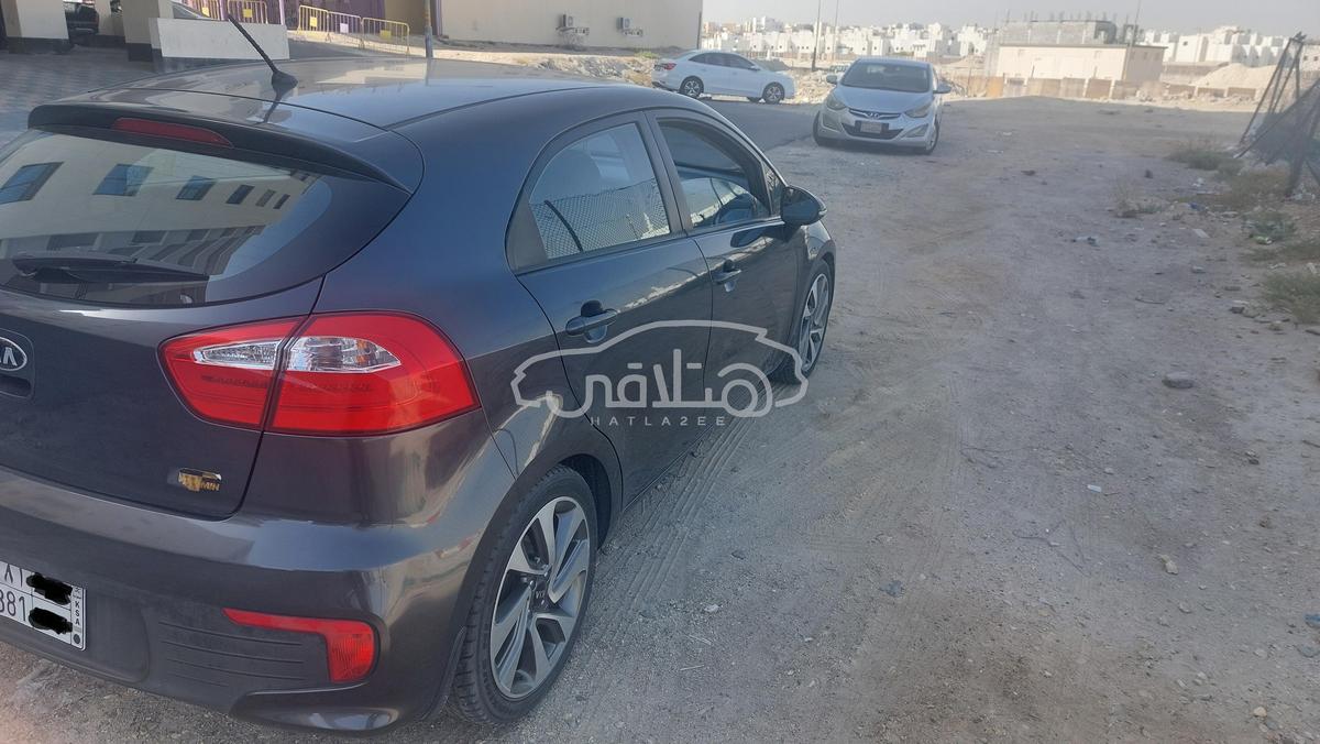 Rio Kia 2015 Al Khobar Gray 7140358 - Car For Sale | Hatla2ee Saudi Arabia